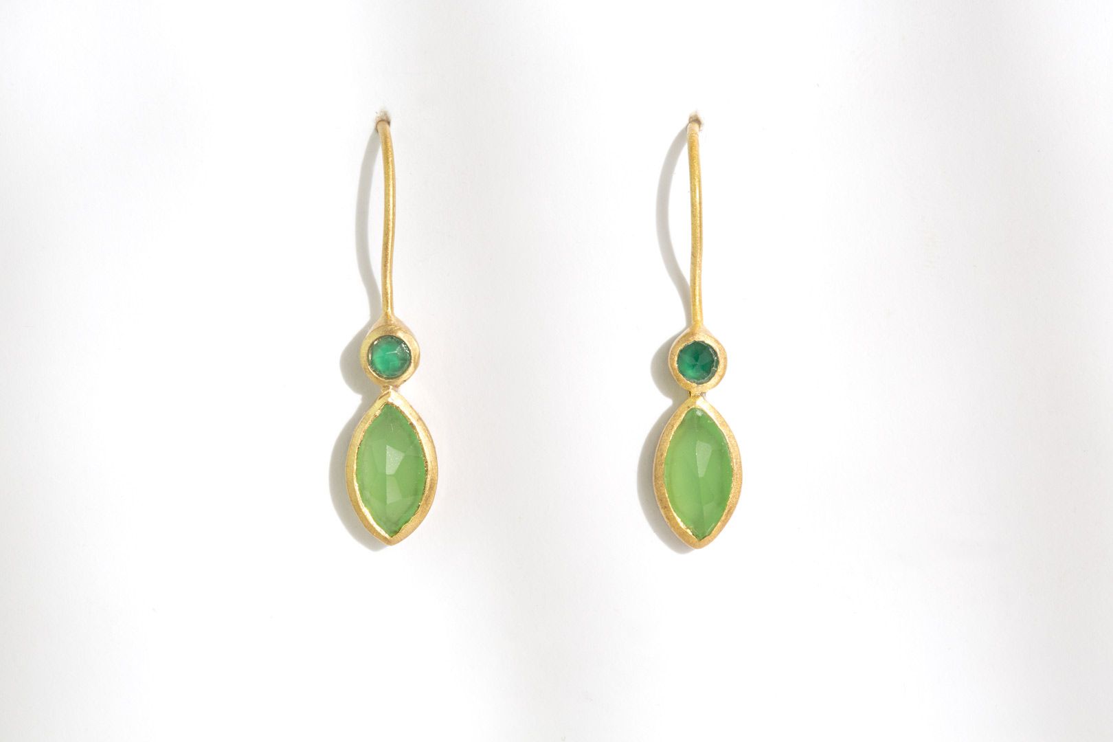 Caraz earring Green onyx | MANDUM